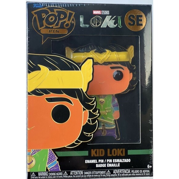 Funko | Toys | Funko Pop Blacklight Kid Loki Pop Pin Target Exclusive ...